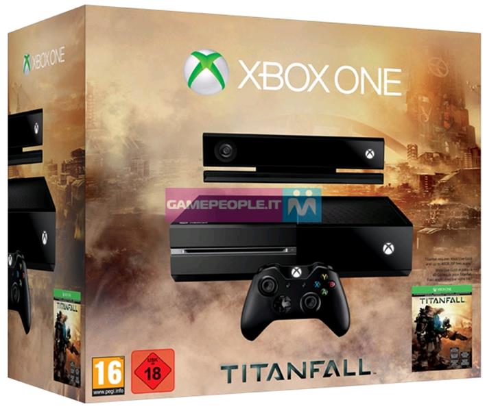 Prodotto: MIC-GAAA0796 - XBOX ONE KINECT BUNDLE CON TITANFALL CONSOLLE ...